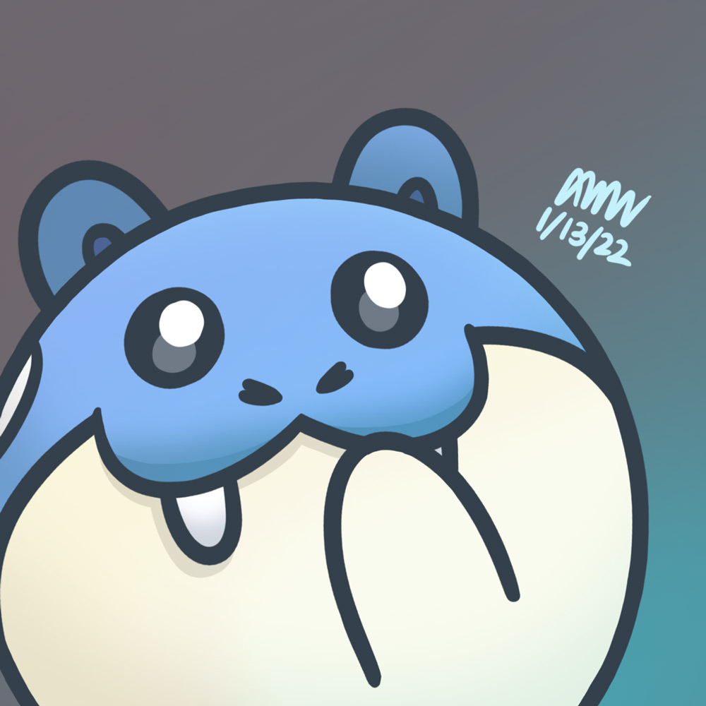 Spheal Pokemon Pixel