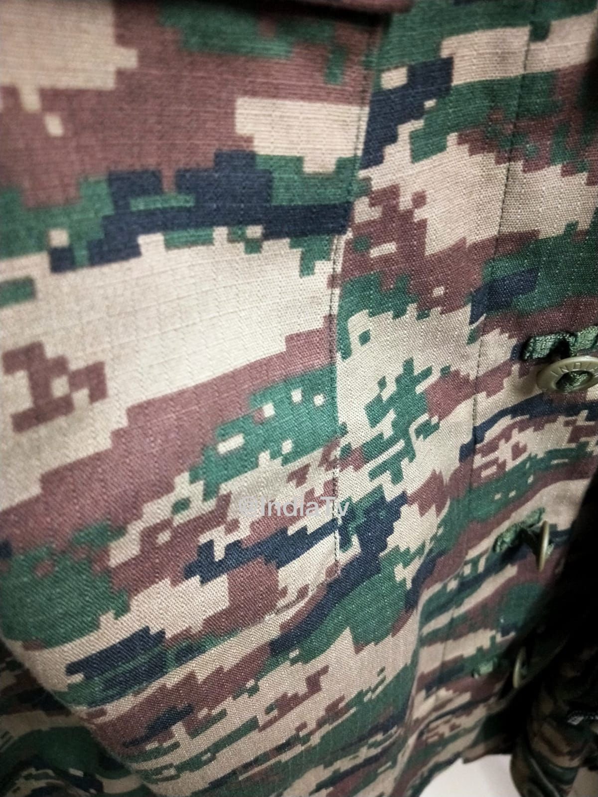Indian Army Camouflage Pattern Tarnmuster Hintergrund