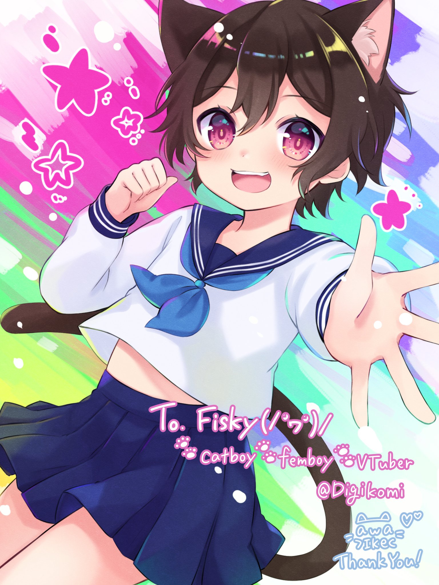 Fisky (/ ヮ )/ 🐾catboy🐾femboy🐾VTuber on Twitter: "It's #FEMBOYFRIDAY! I had to work more, so ...