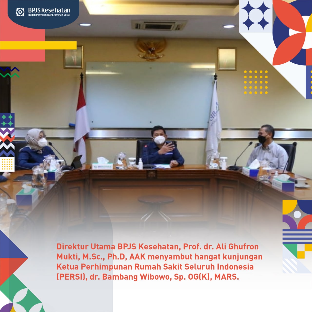 BPJS Kesehatan RI on Twitter: "Direktur Utama BPJS Kesehatan, Prof. dr. Ali Ghufron Mukti, https ...