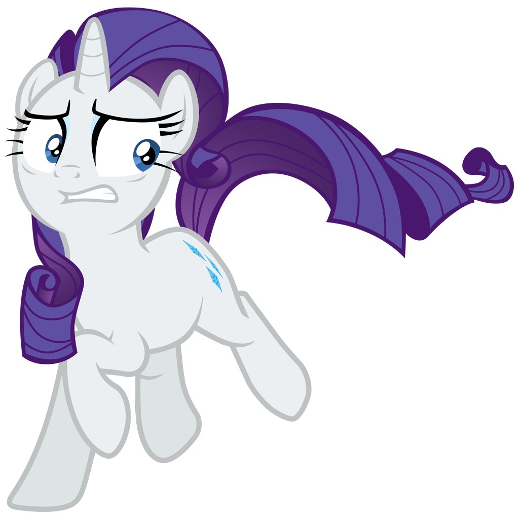 Rarity Angry Face