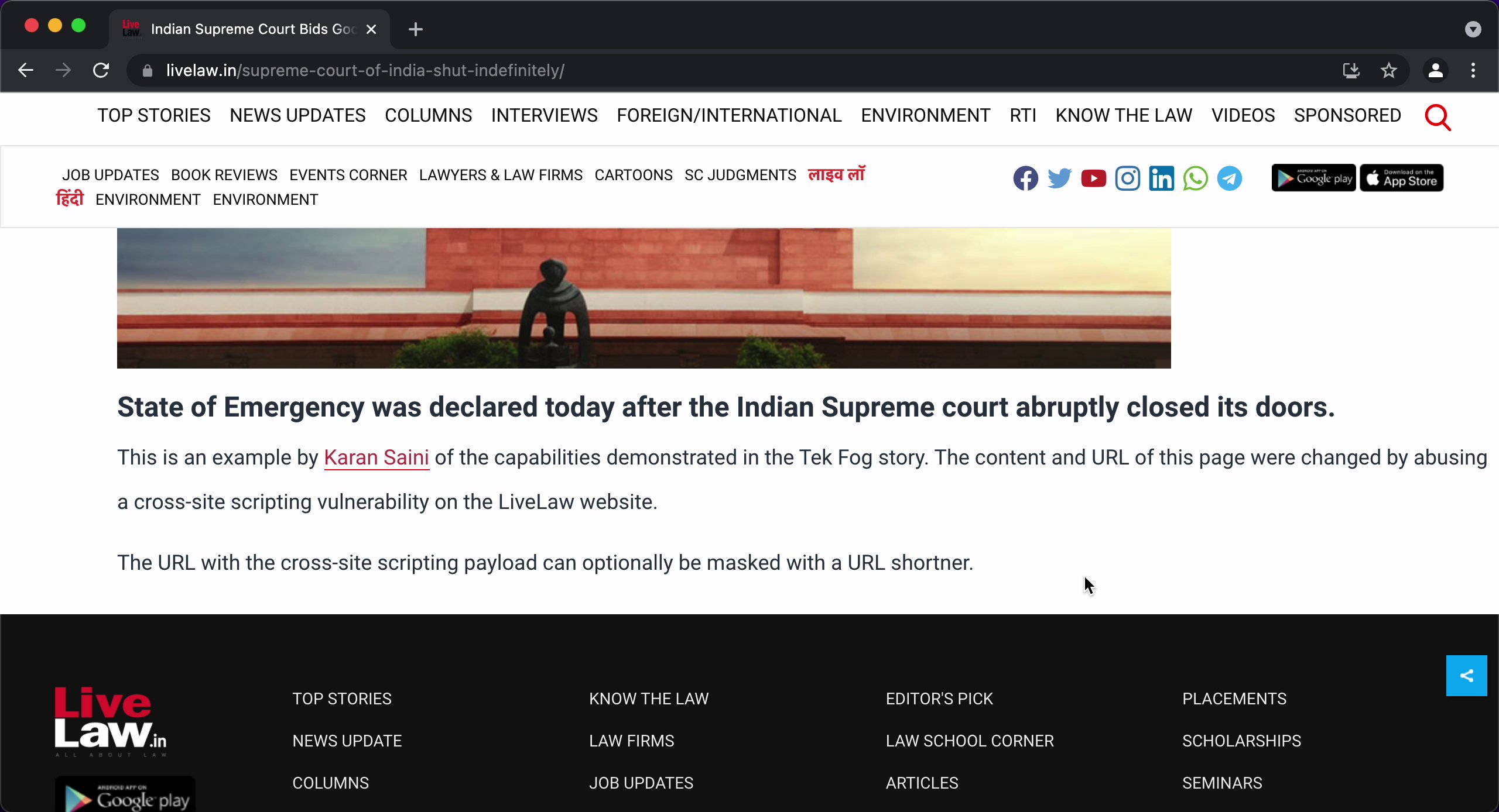 Karan Saini on Twitter: "A demonstration of the content modification capabilities revealed as ...
