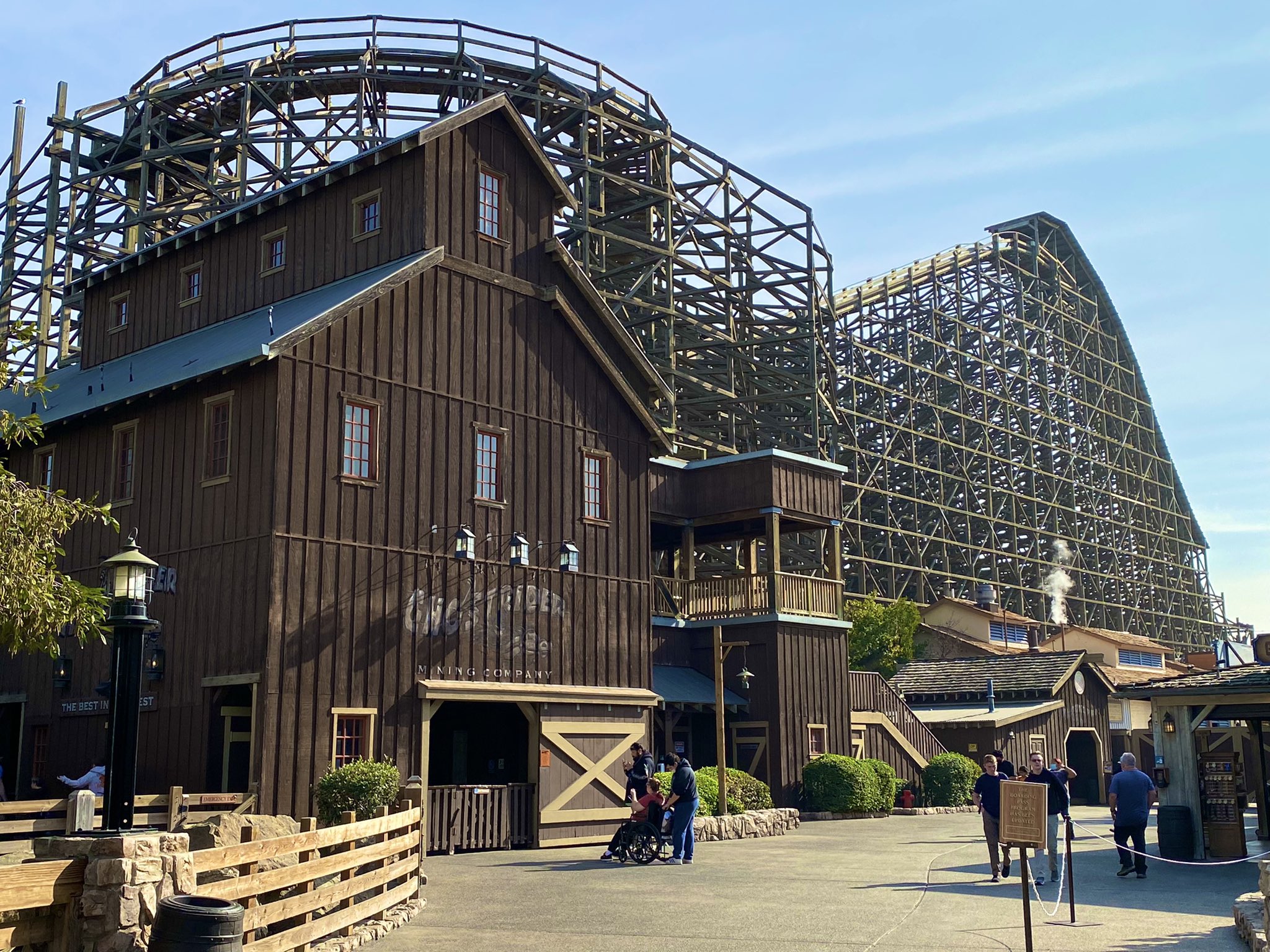 Ghost Rider Roller Coaster