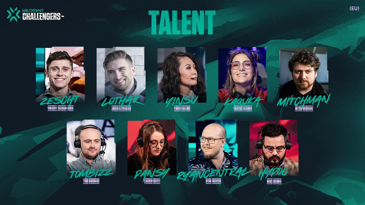 VCT eu closed qualifier talent lineup : r/ValorantCompetitive