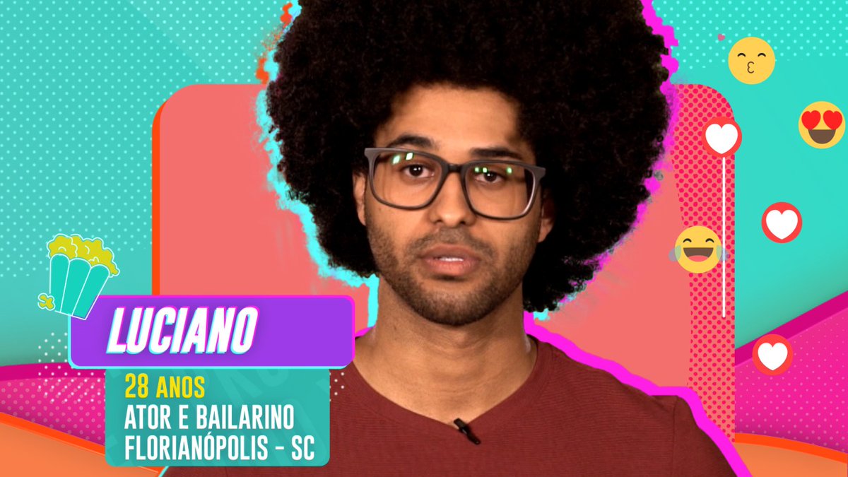 Luciano chegou com um recado: ele AMA chamar atenção! Ele é ator ...