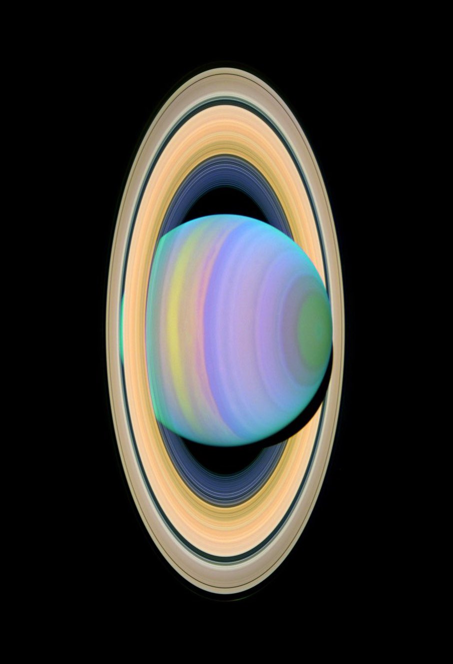 Saturn From Home Telescope