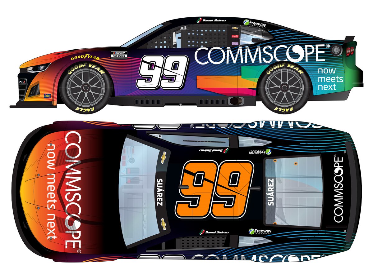 Daniel Suarez Commscope Scheme for 2022 : r/NASCAR