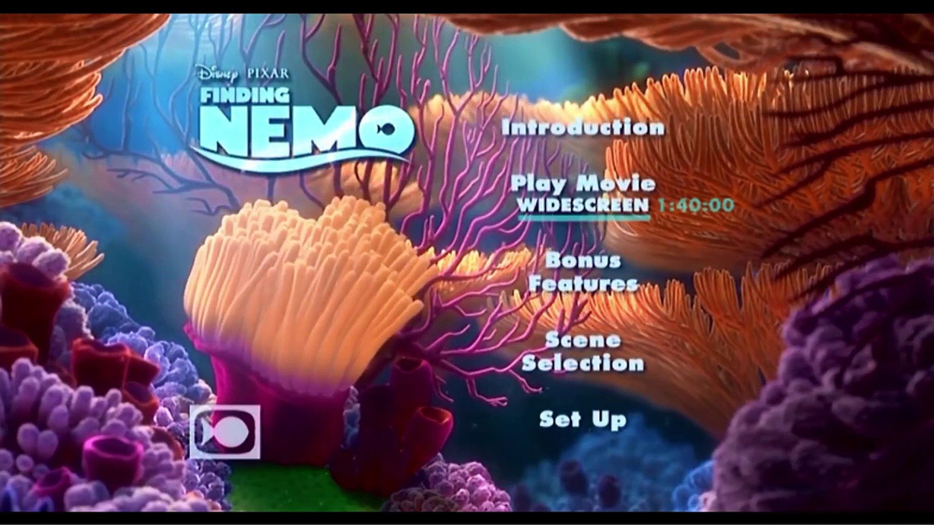 Finding Nemo Dvd Menu Disc 2