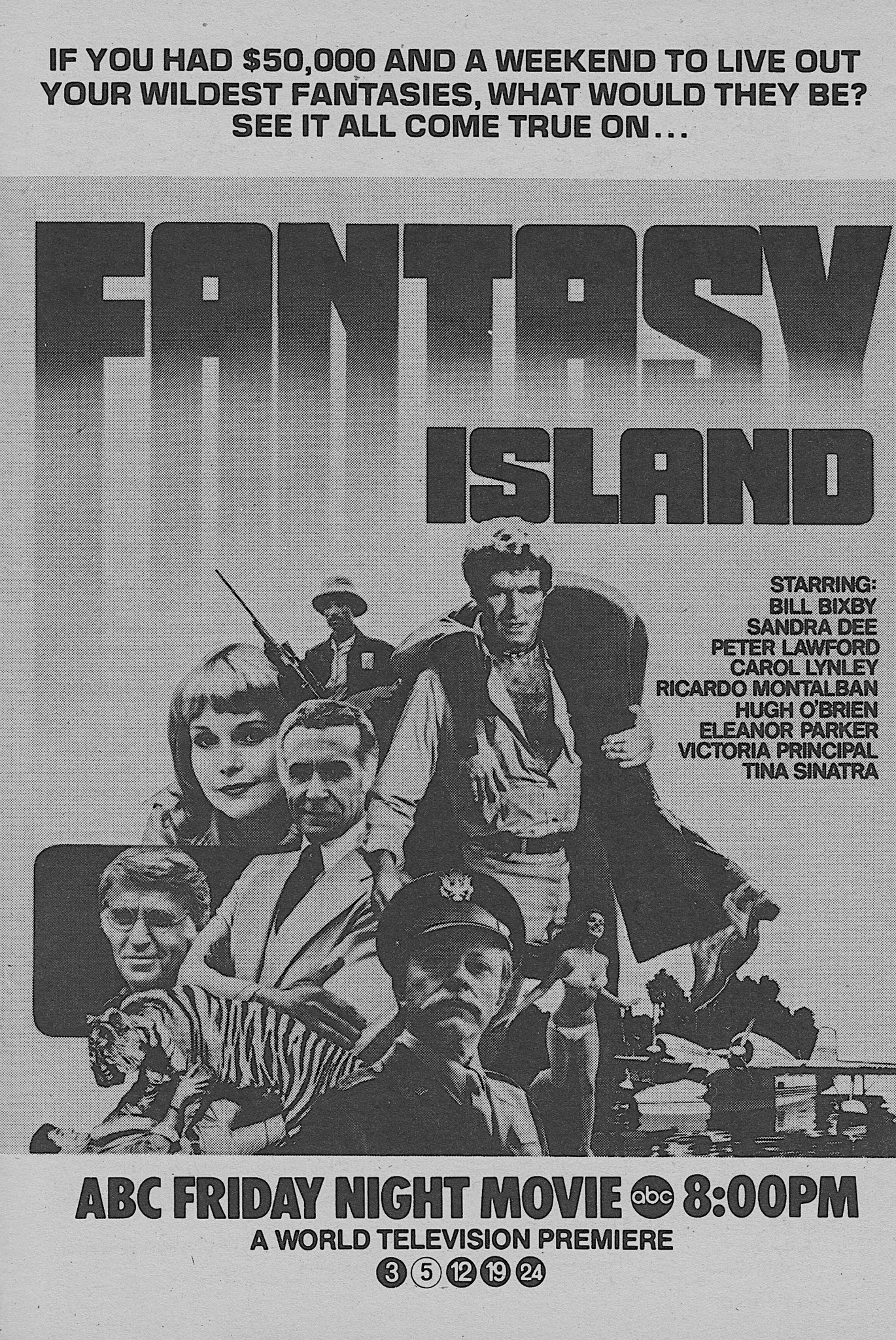 RetroNewsNow on Twitter: "📺DEBUT: 'Fantasy Island' premiered as a TV movie 45 years ago, January ...