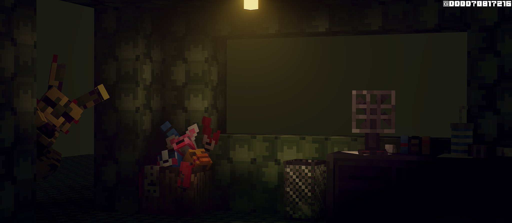 Minecraft Fnaf 3 Office