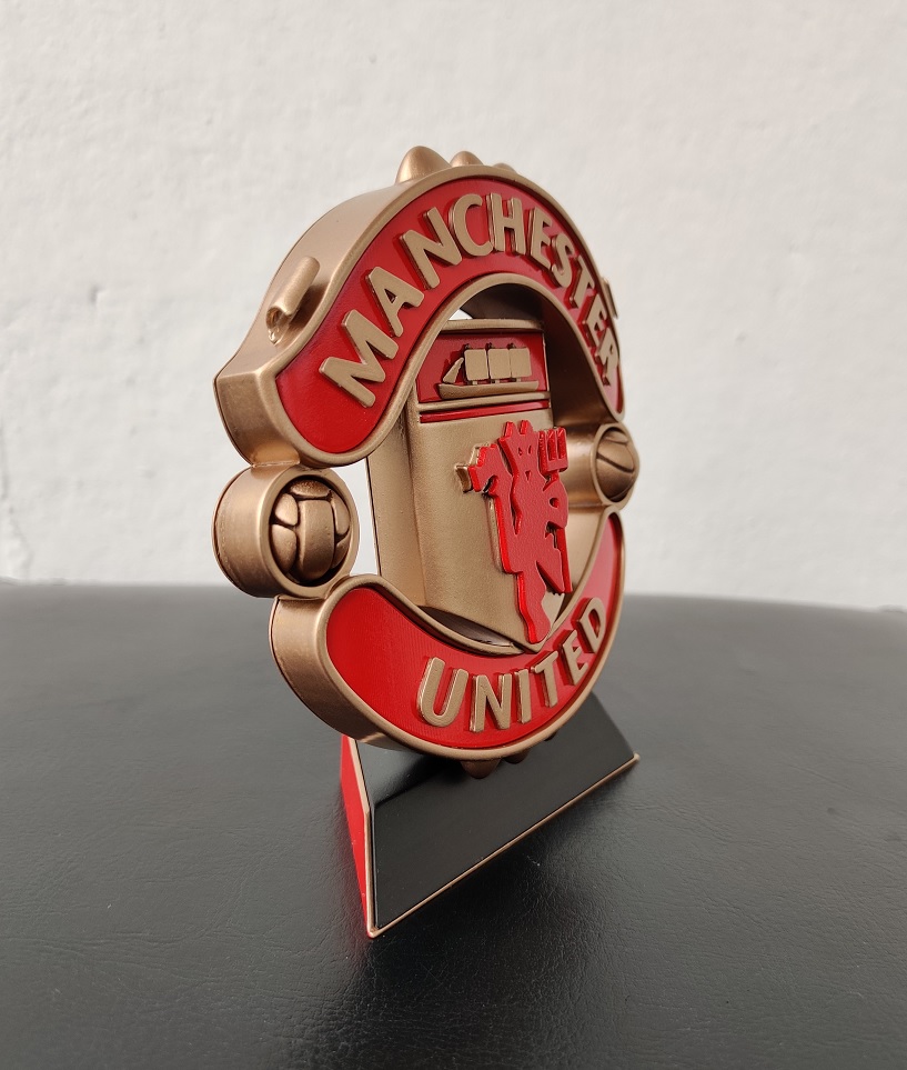 Manchester United Logo 3d