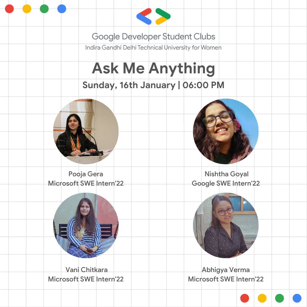 Google Developer Student Club IGDTUW (@GDSC_IGDTUW) | Twitter