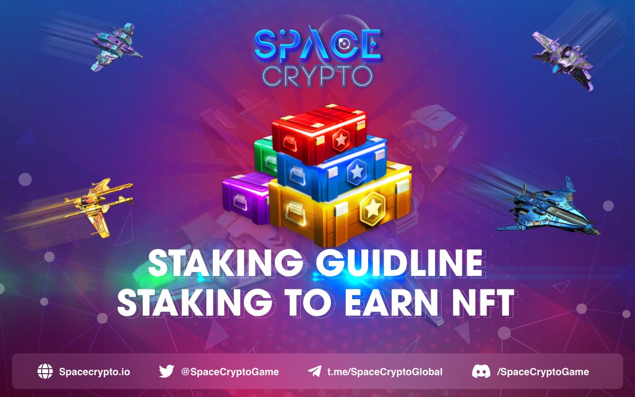 Space Crypto Official on Twitter: "📣📣STAKING TO EARN NFT IS ACTIVE TODAY 🗓Event Start:3PM UTC ...