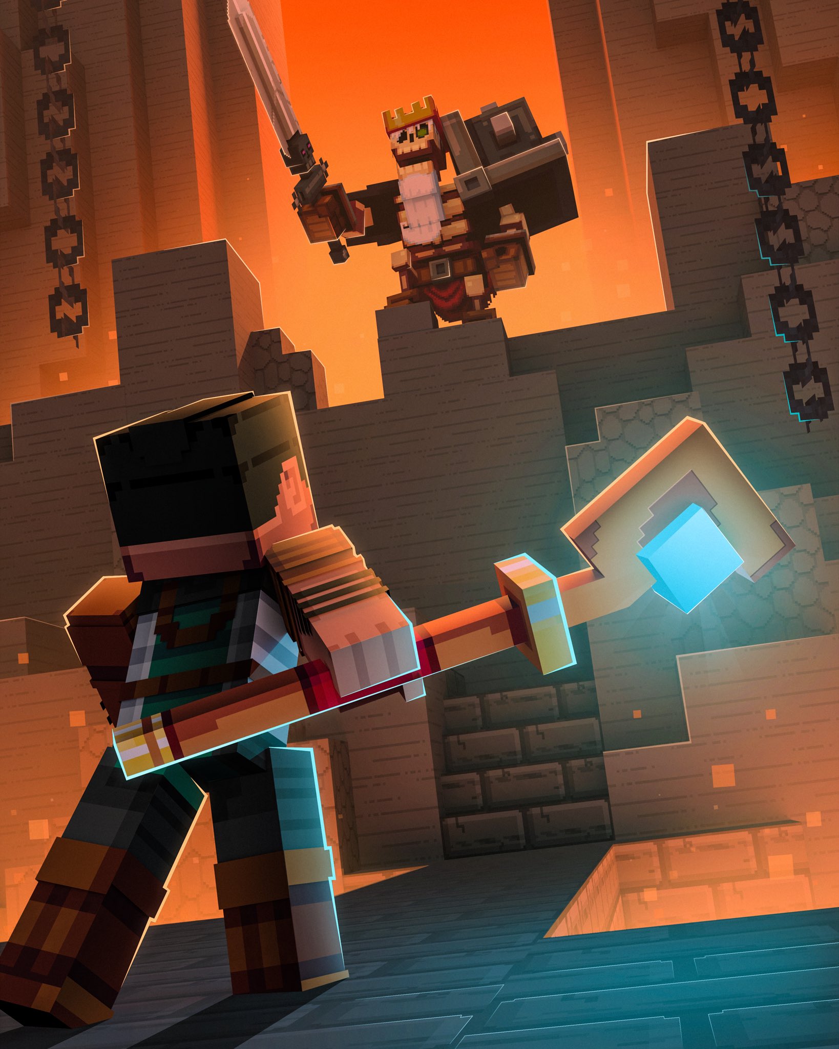 Minecraft Skeleton Boss