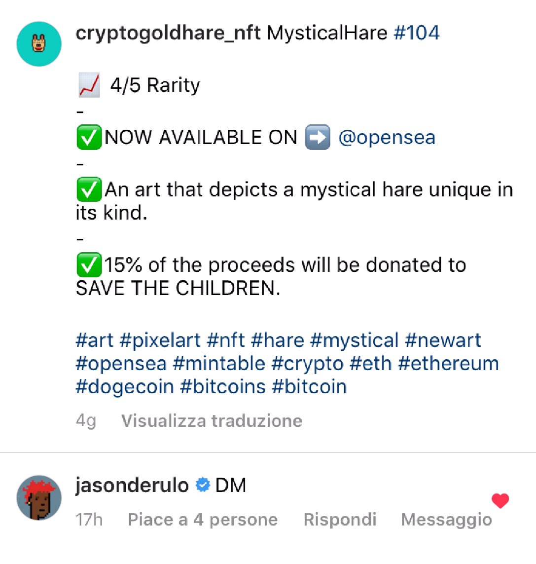 CryptoGoldHareNFT (@Cryptohareart) | Twitter