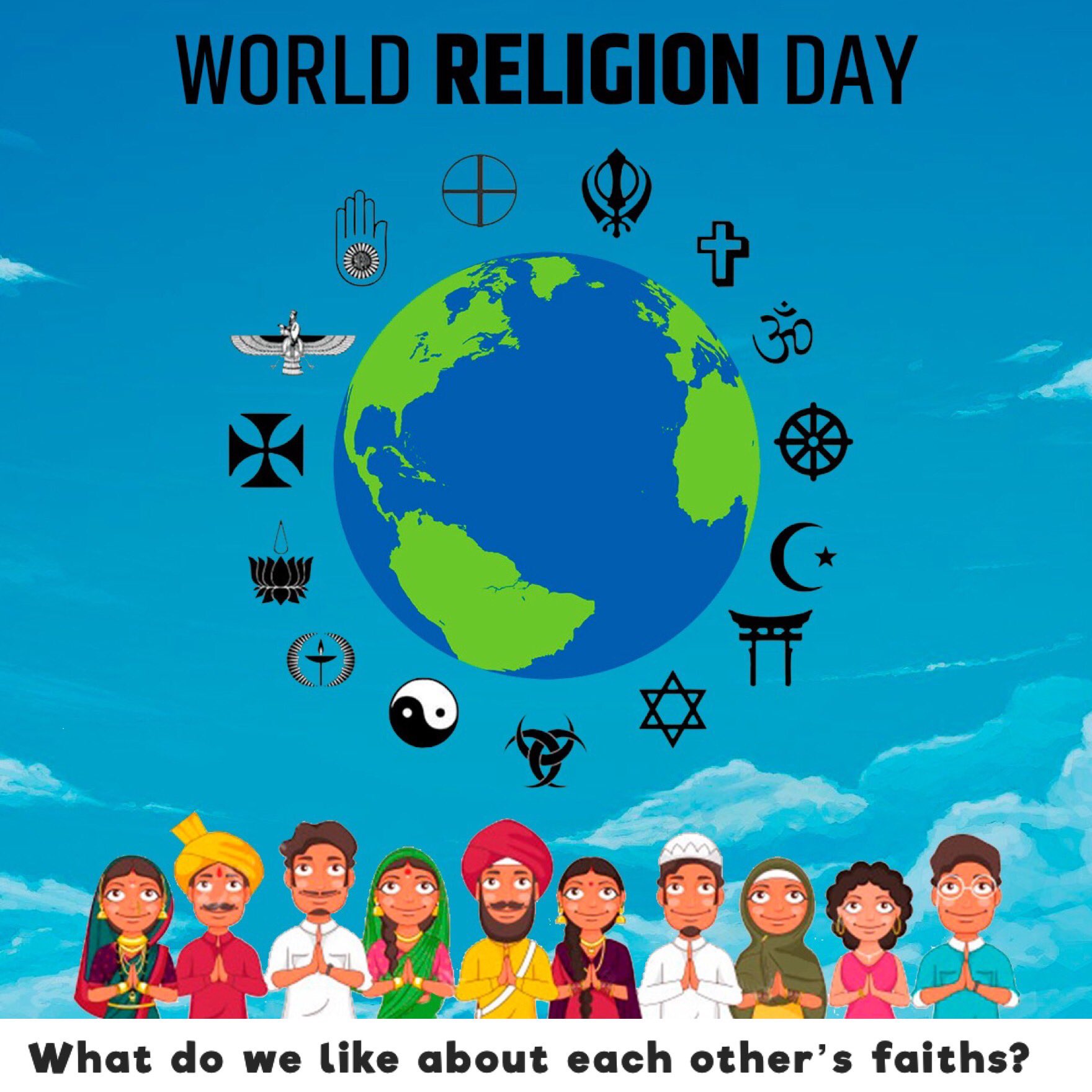 Poster On Equality Of All Religions