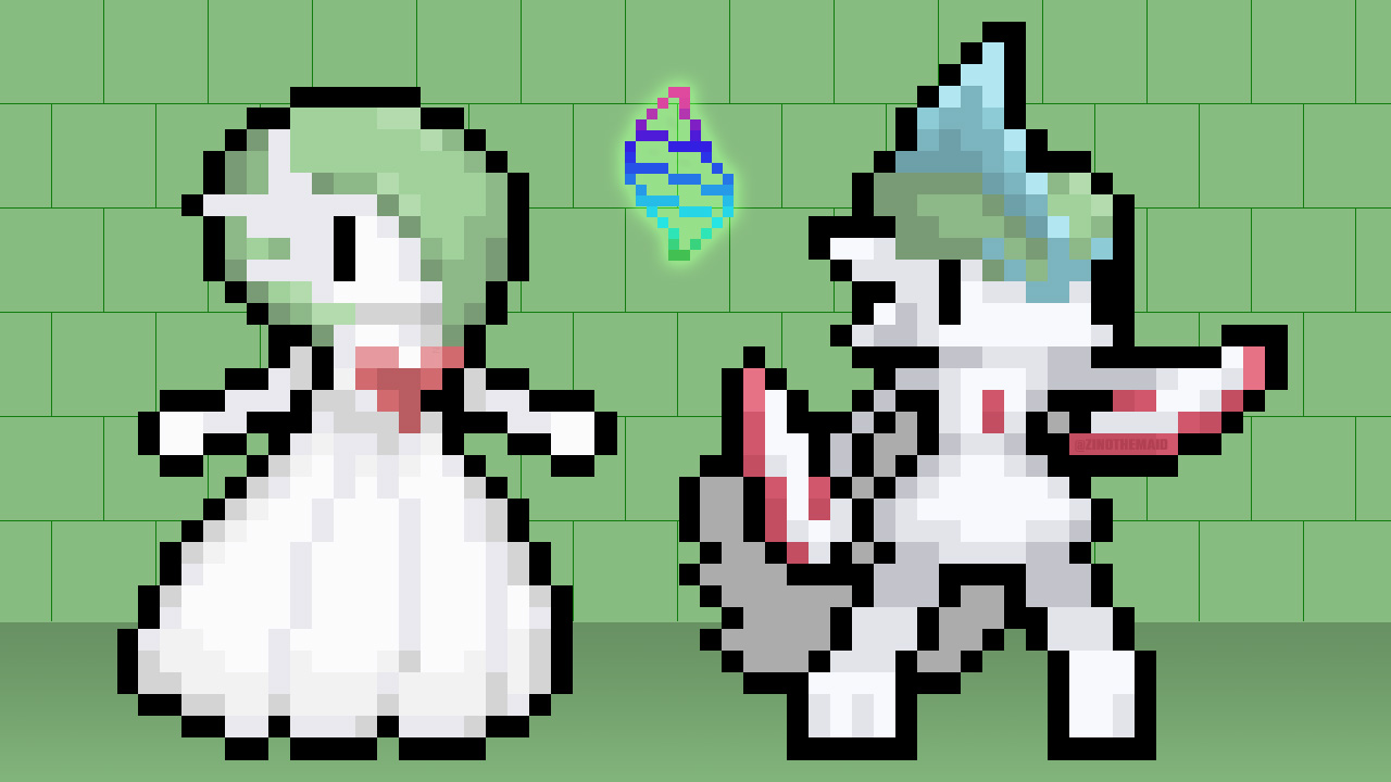 Shiny Gallade Sprite
