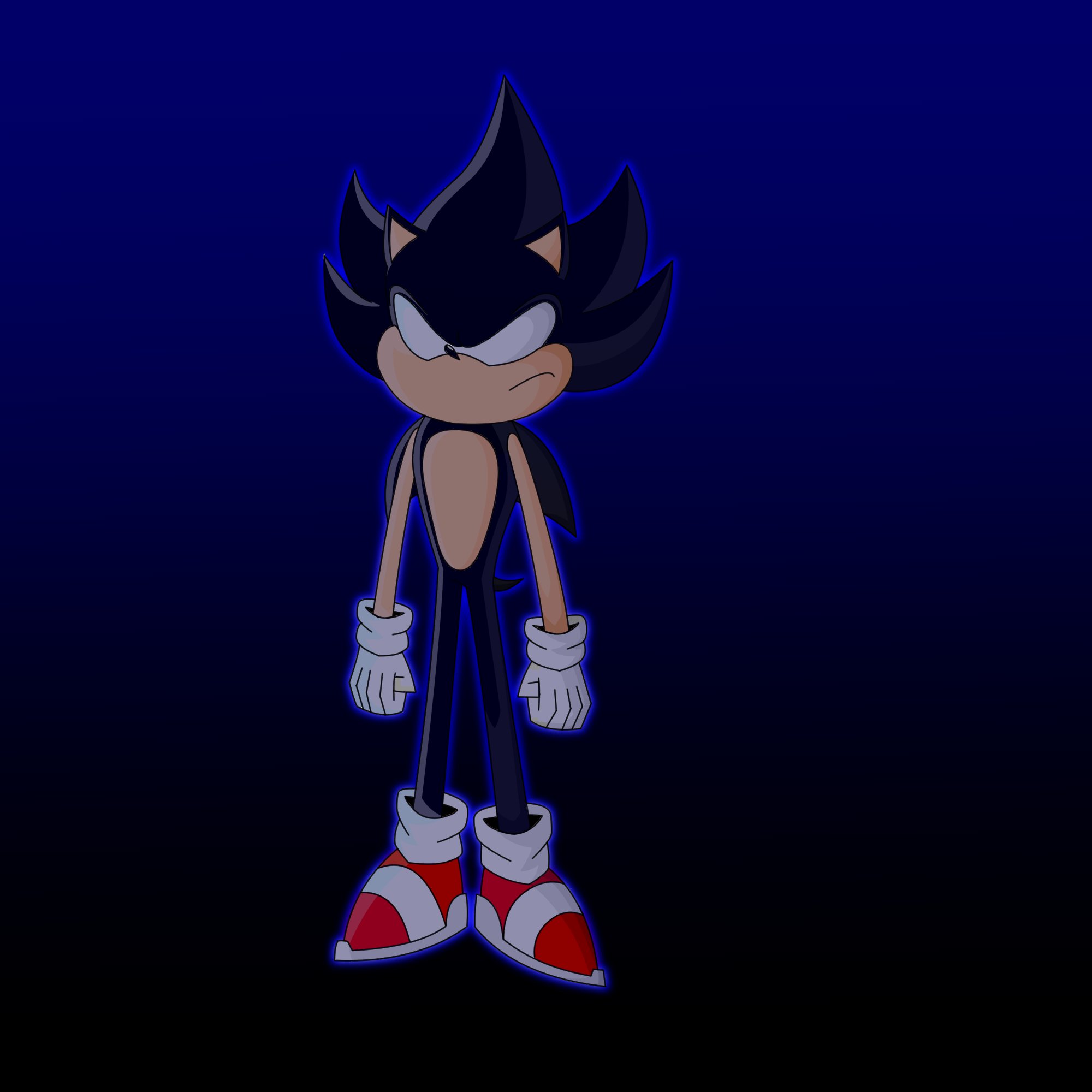 Sonic X Dark Super Sonic