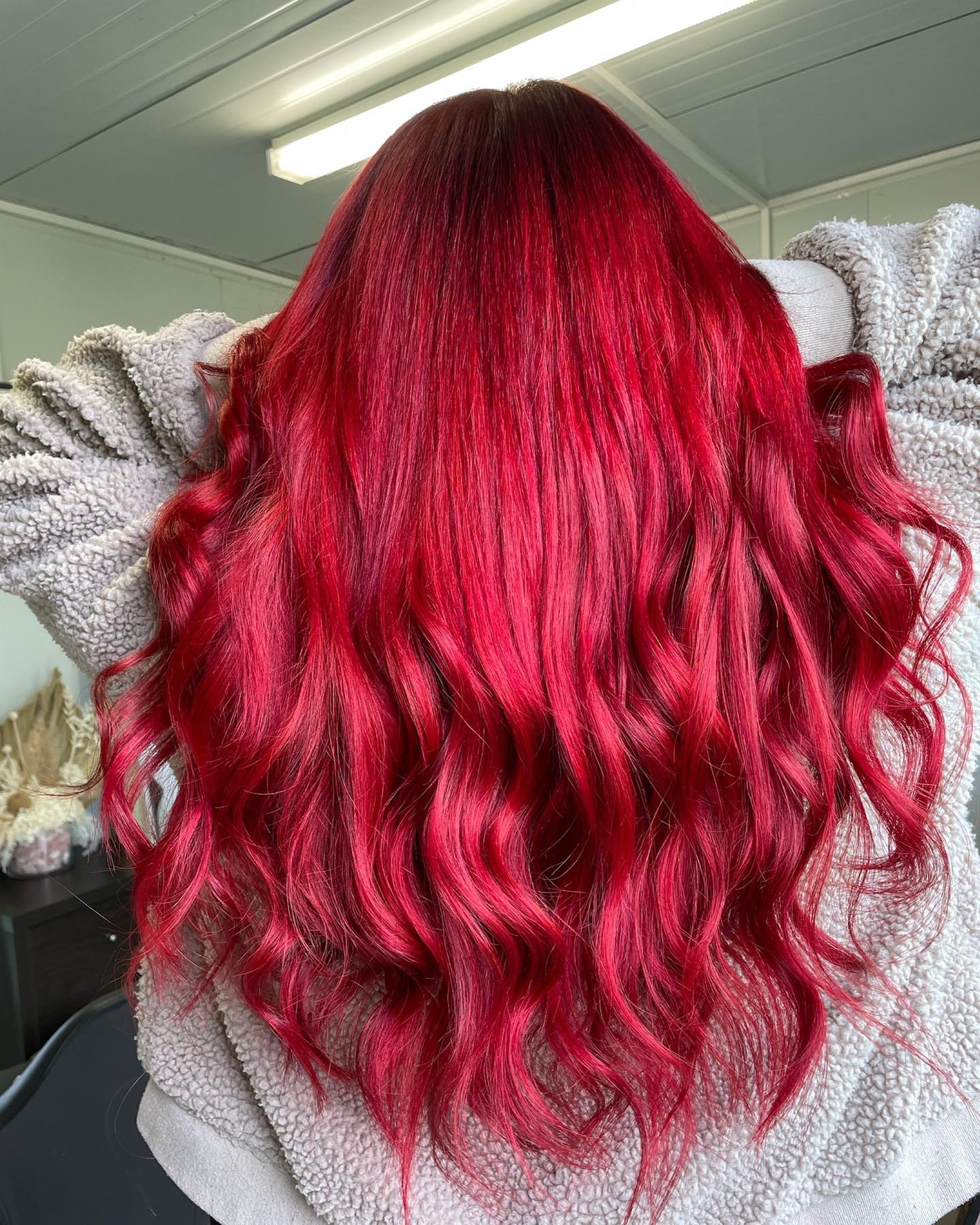 Bright Ruby Red Hair