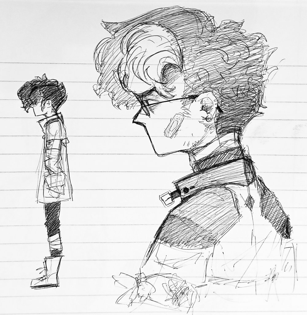 「I draw wilbur and ranboo alot at school 」Perci 🎈 ️の漫画