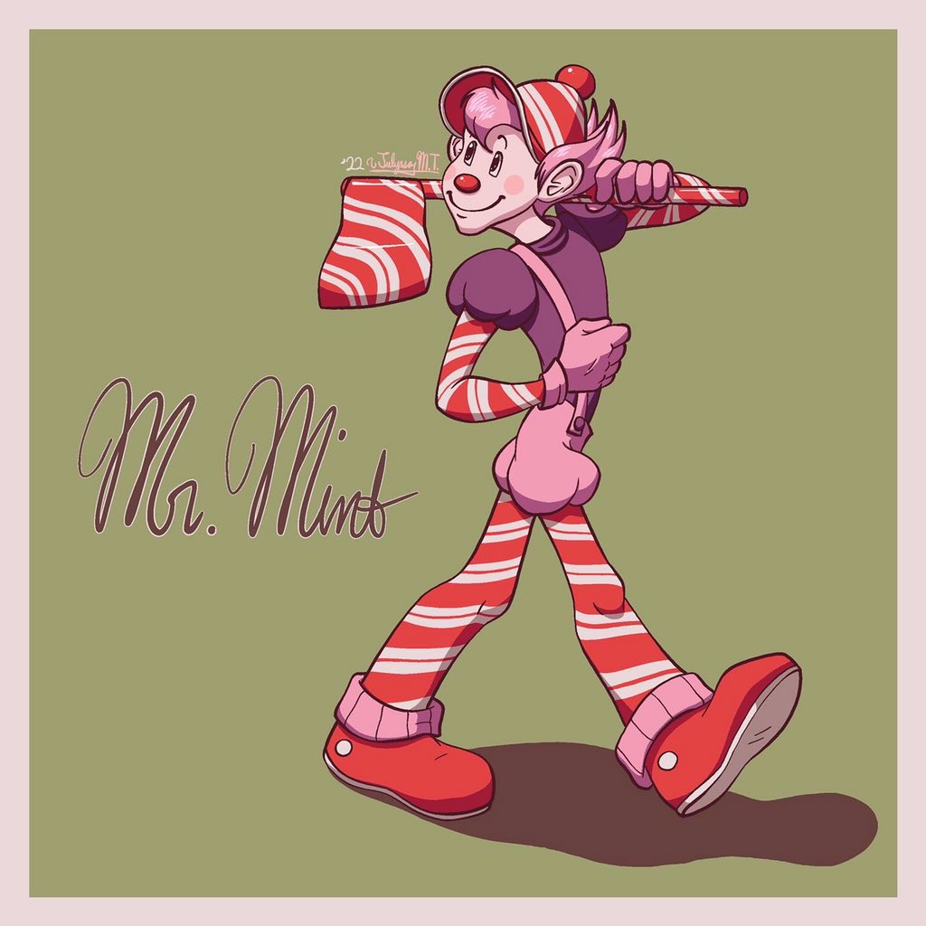 Candyland Characters Mr Mint