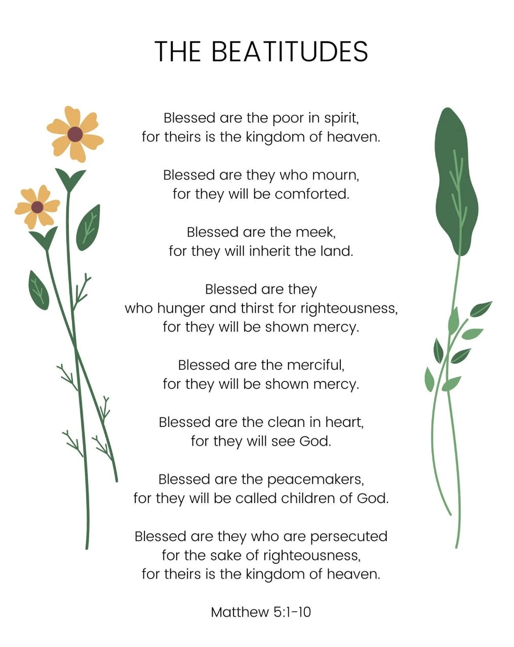 The Beatitudes Blessed Are The Poor In Spirit The Beatitudes Blessed Are The Poor In Spirit