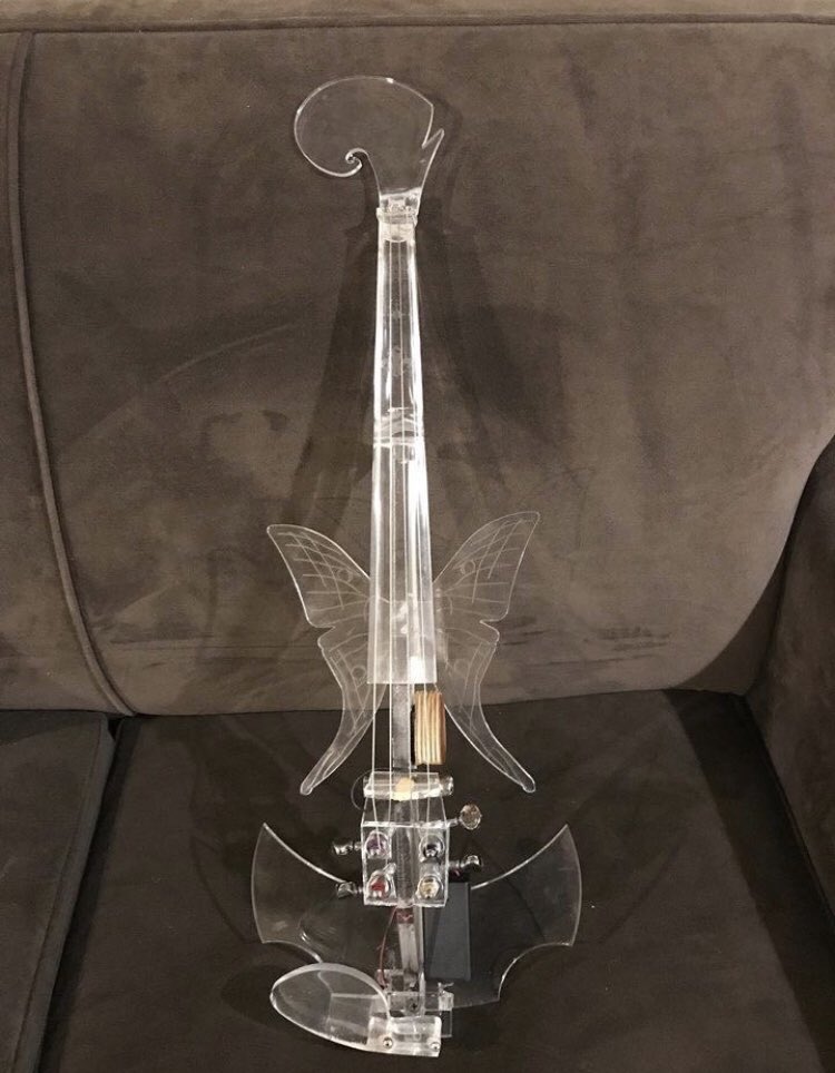 Clear Electric Violin