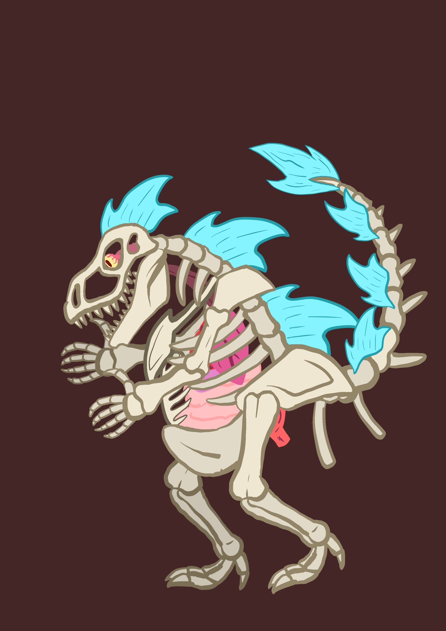 Godzilla 2022 Skeleton