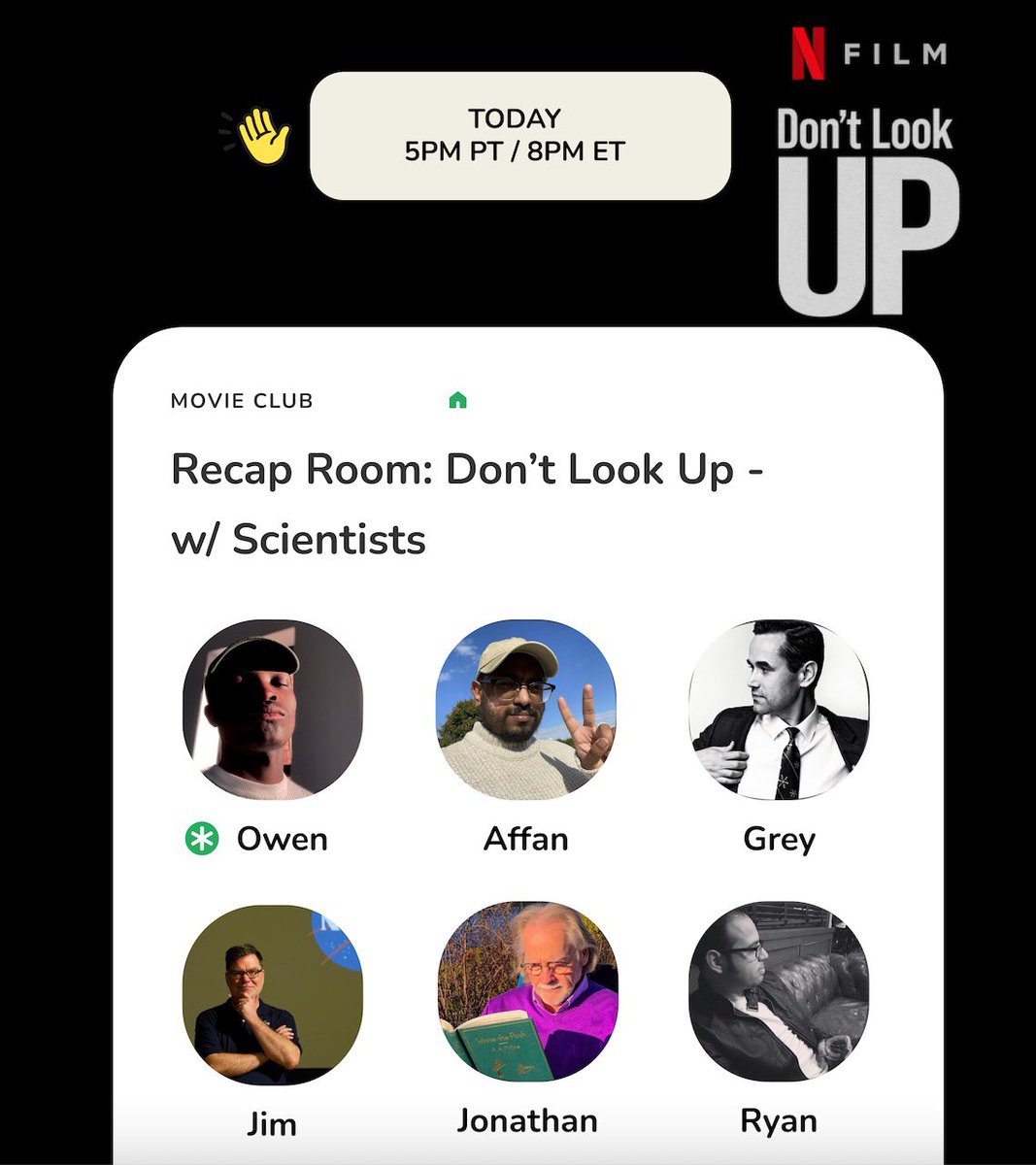 today at 5pm PT! https://t.co/2mqXMwE9nP Clubhouse @clubhouse