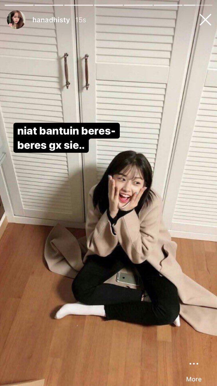 hazel sibuk coolyeah on Twitter: "065. beberes kamar dibantuin jinan ...