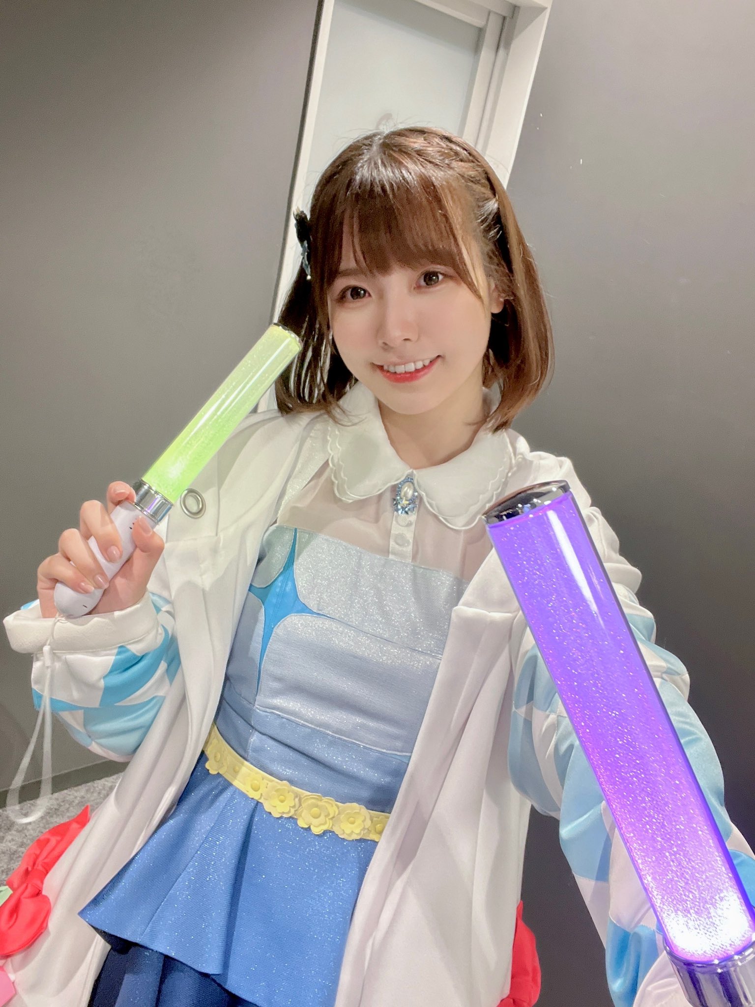 Liyuu on Twitter: "ようやく...！！！ ☀️サニパ様と 写真撮りました😍😍😍 無事に応援を届けて #lovelive #Liella #Liella_東京追加_Day2 ...