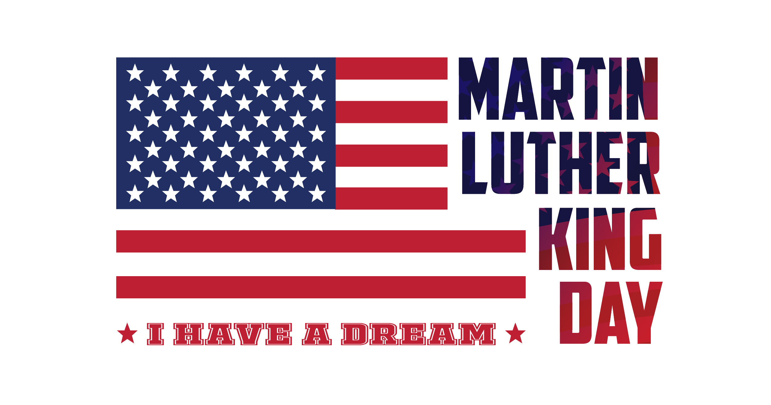 Martin Luther King Jr Day 2022 Clipart
