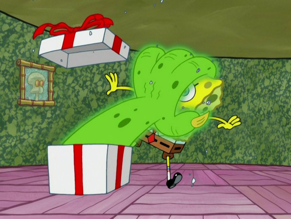 Spongebob Ghost Host