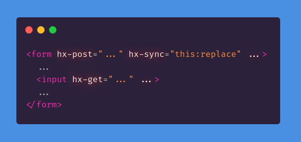 Upcoming HTMX feature - hx-sync to synchronize requests between ...