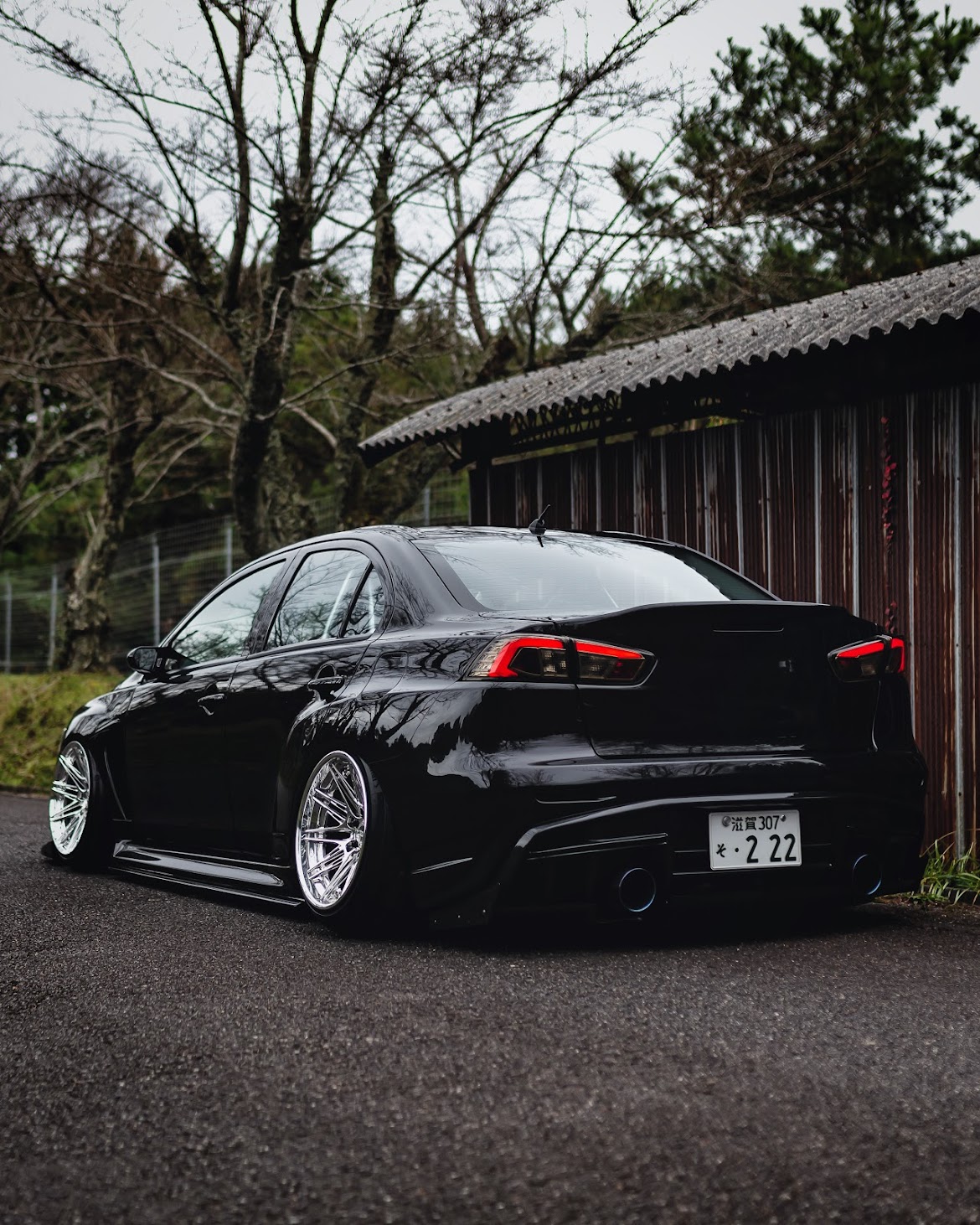 Bagged Evo X