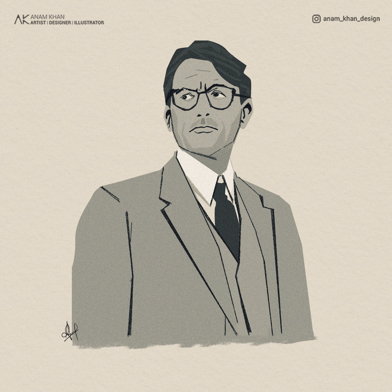Atticus Finch Drawing