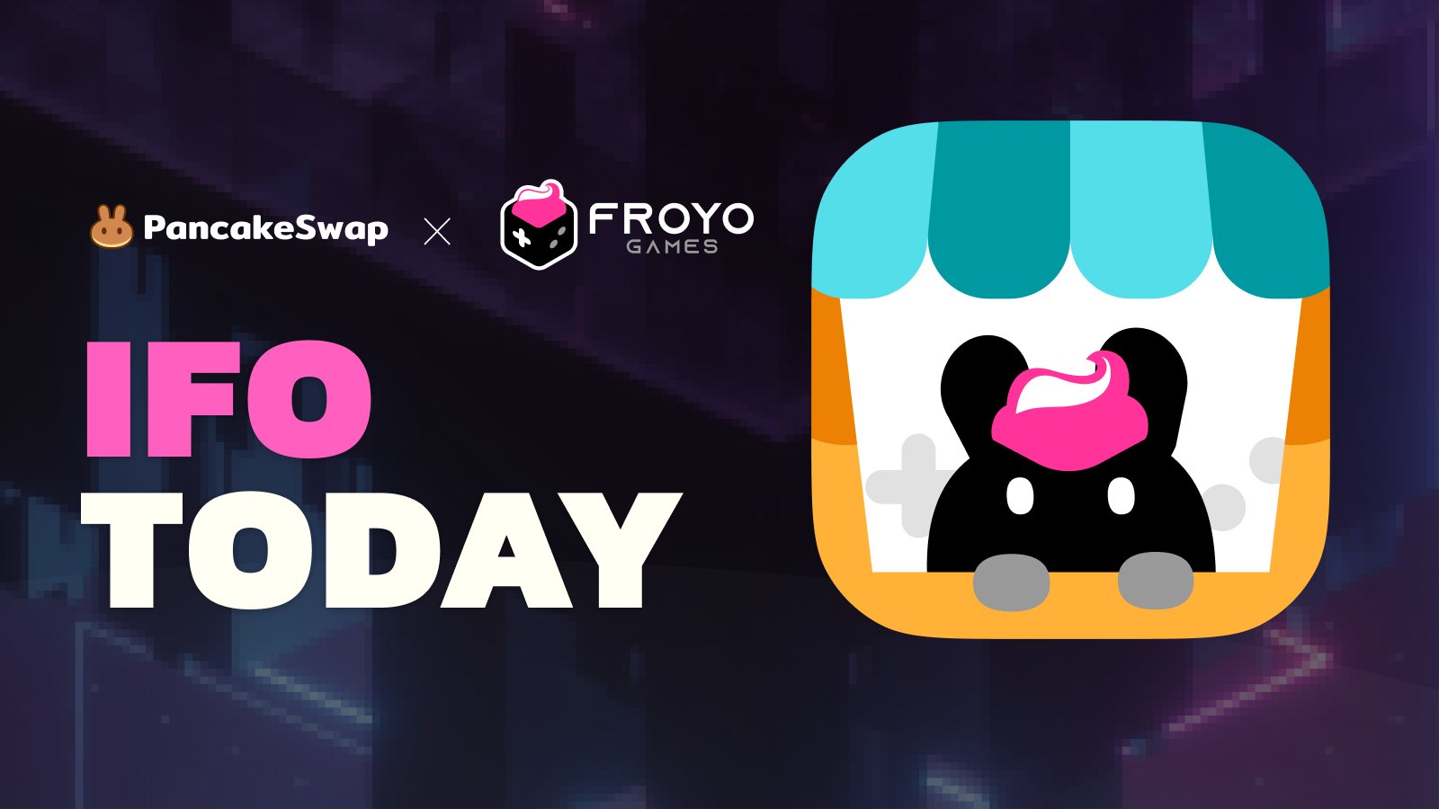 PancakeSwap 🥞 #BSC on Twitter: "🍦🕹🐰 The Froyo Games #IFO is going live later today (14:00 UTC ...