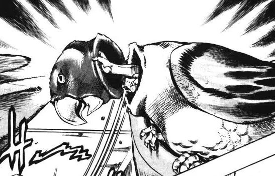 「January 18, 2000, JoJo's Stone Ocean Manga Chapter 4 "Prison」JoJoの漫画