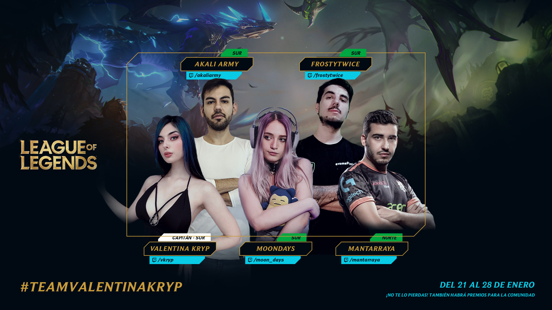 League Of Legends On Twitter ¡bienvenidos Al Nuevo Reto De Temporada