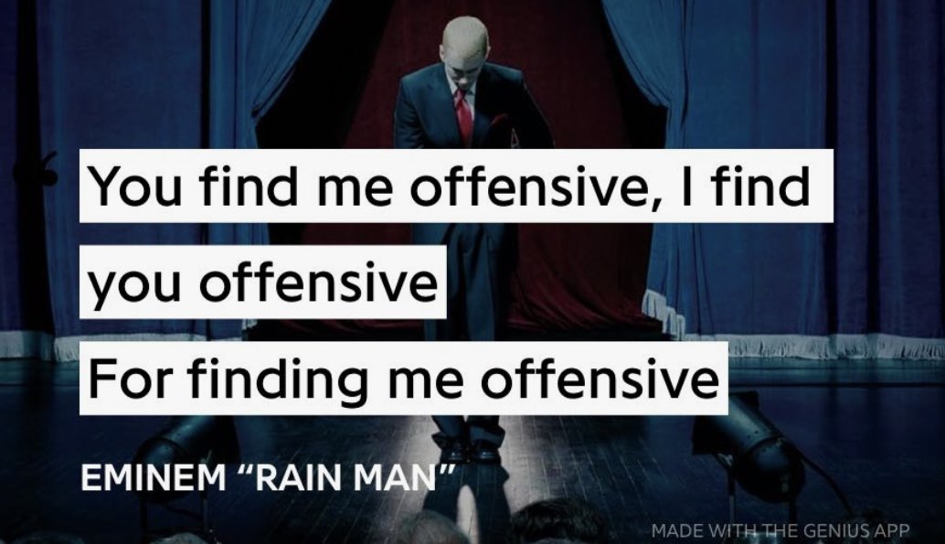 Rain Man Eminem