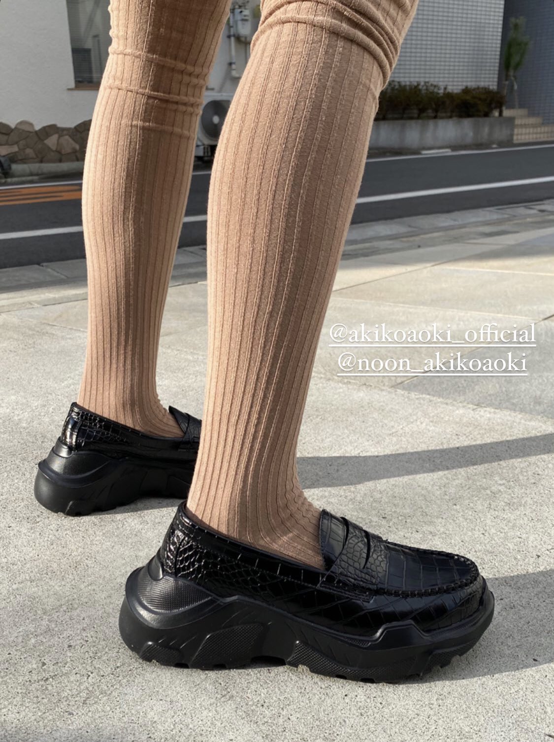 ☆新品未使用☆AKIKOAOKI Regulated Gravity 発し ローファー ☆新品未使用☆AKIKOAOKI Regulated Gravity 発し ローファー
