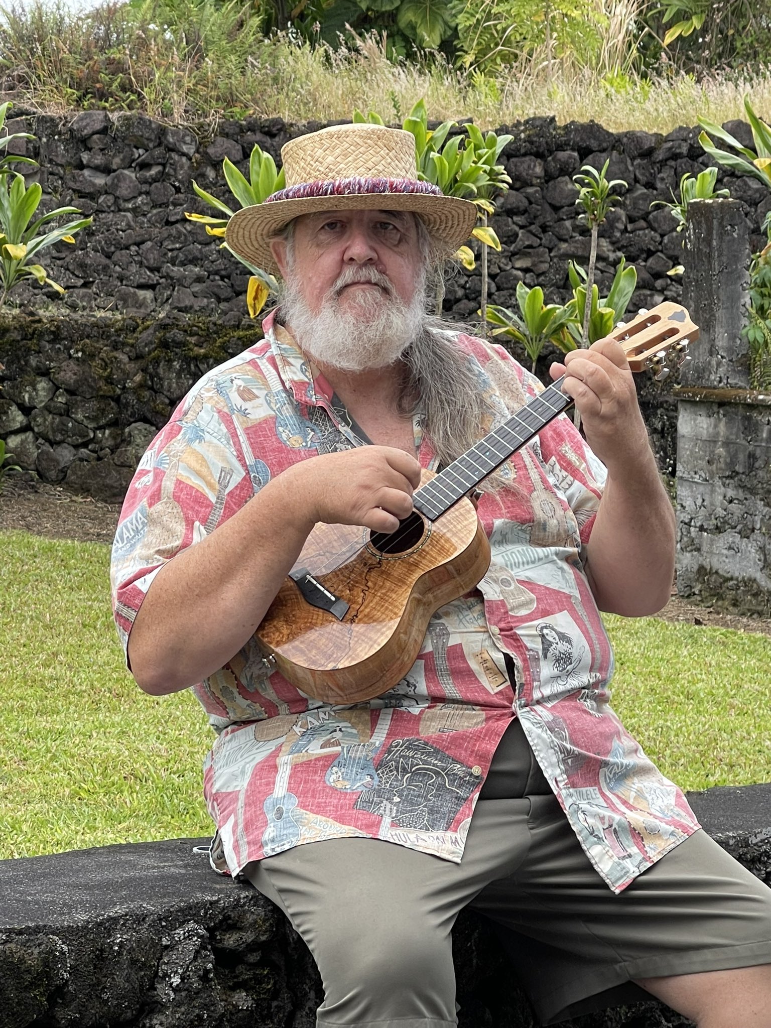 Hawaiian Ukulele Player