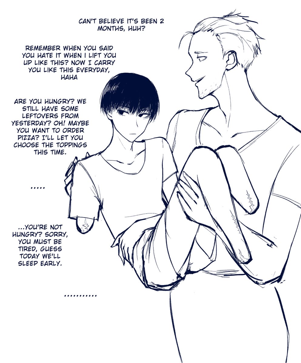 I want to see you smile again." 」yndの漫画