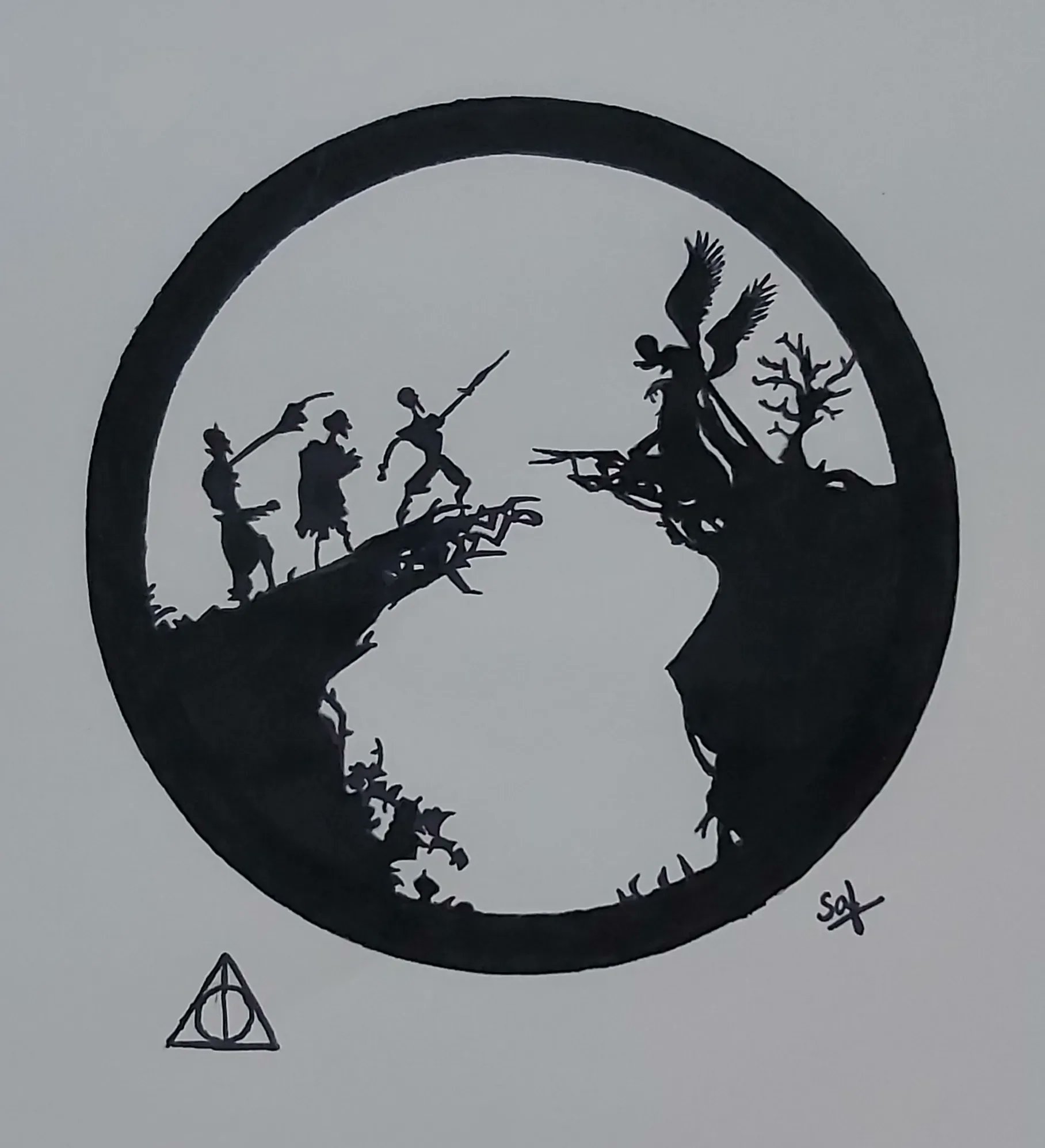 Deathly Hallows Three Brothers