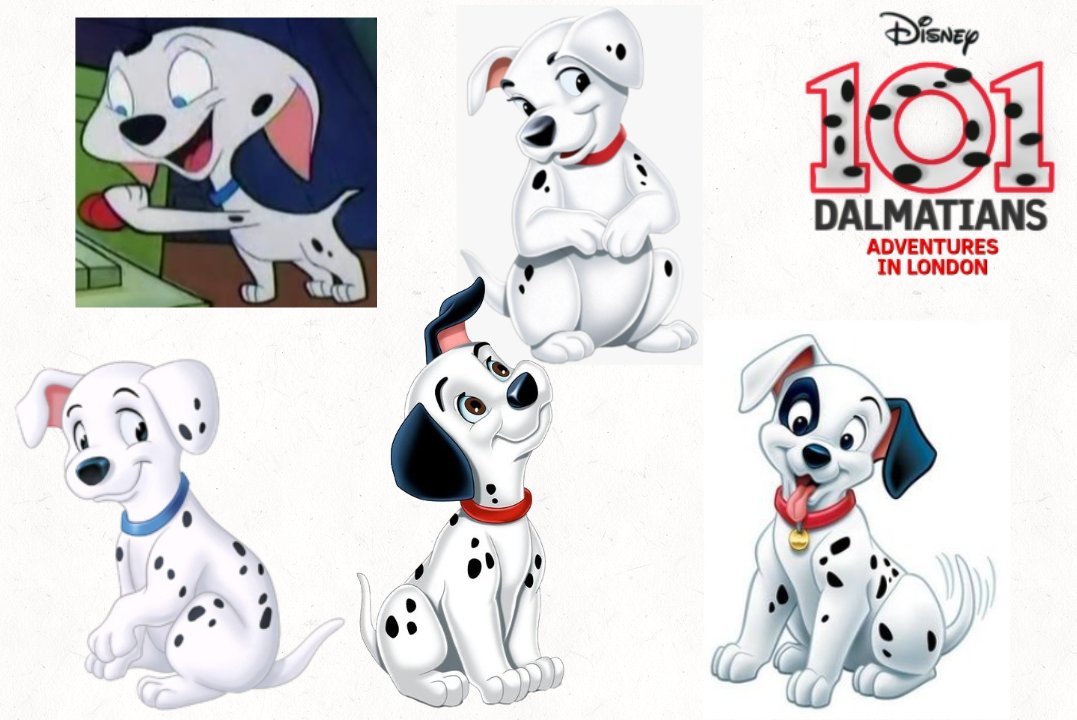 101 Dalmatians Lucky Cadpig Rolly