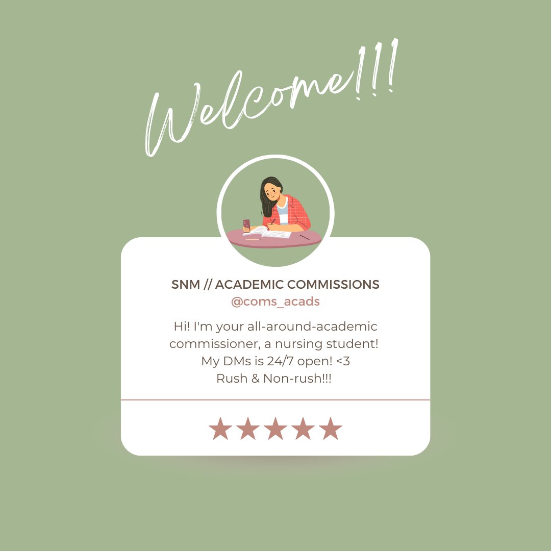 SN // ACADEMIC COMMISSIONS (@coms_acads) | Twitter