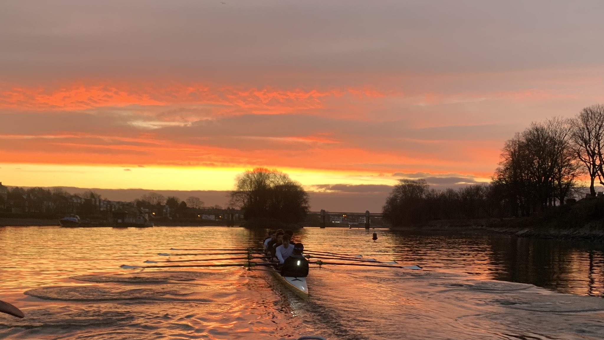 Rowing Sunrise