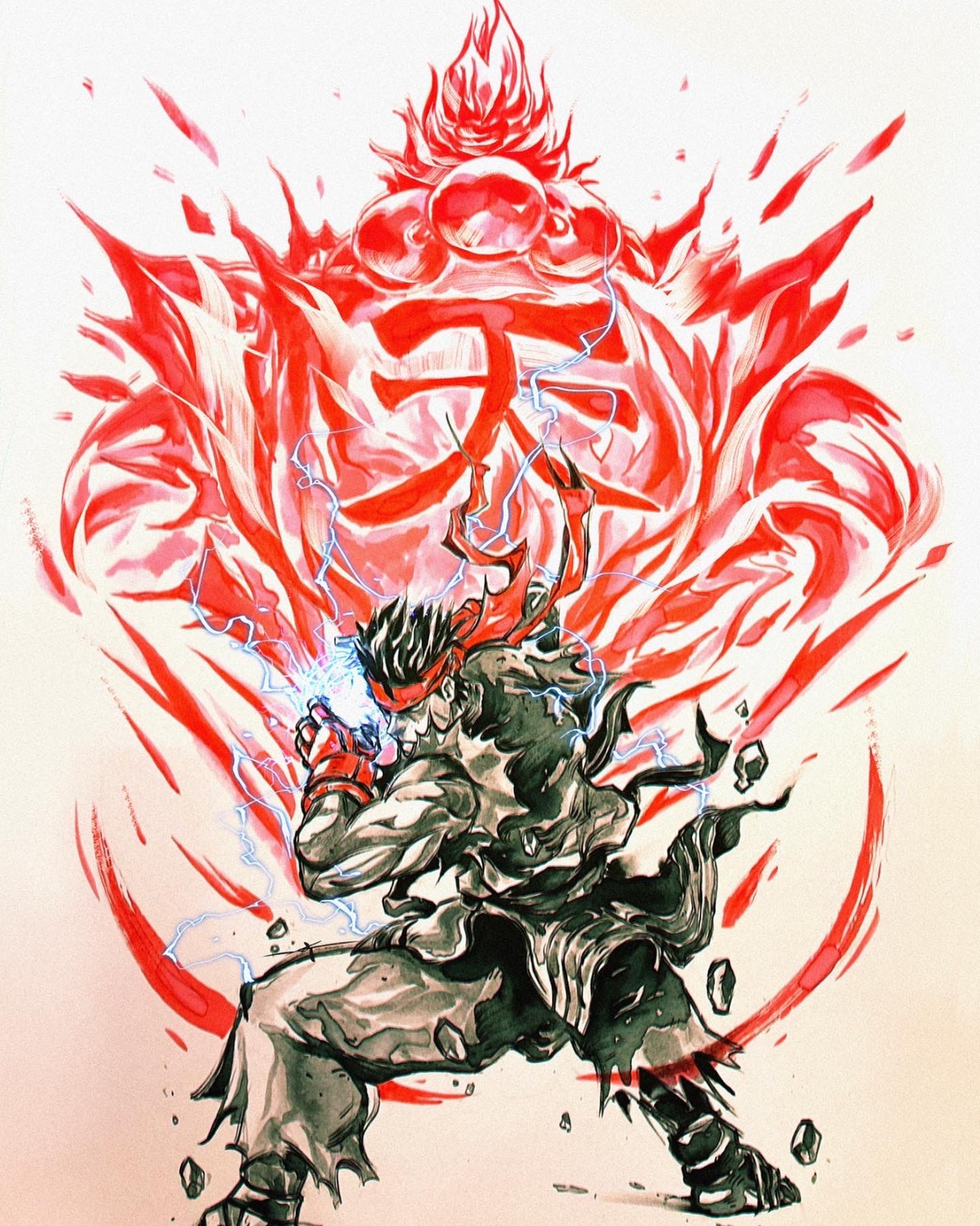 Street Fighter Ryu Hadouken Ball