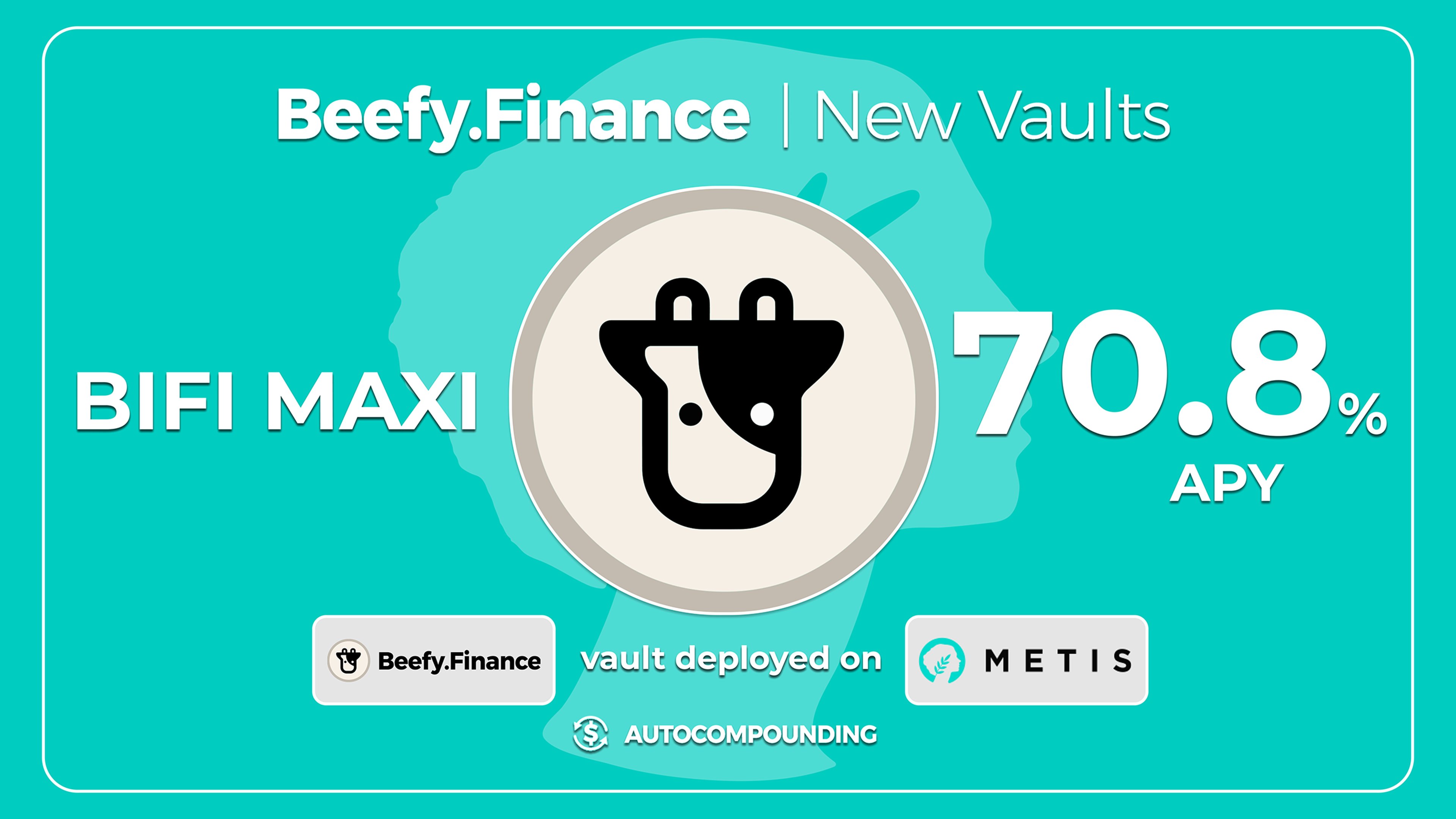 Beefy on Twitter: "#BIFIMaxi on @MetisDAO Stake $BIFI. Earn $BIFI. 🔥 $BIFI: 70.8% APY 👉 https ...