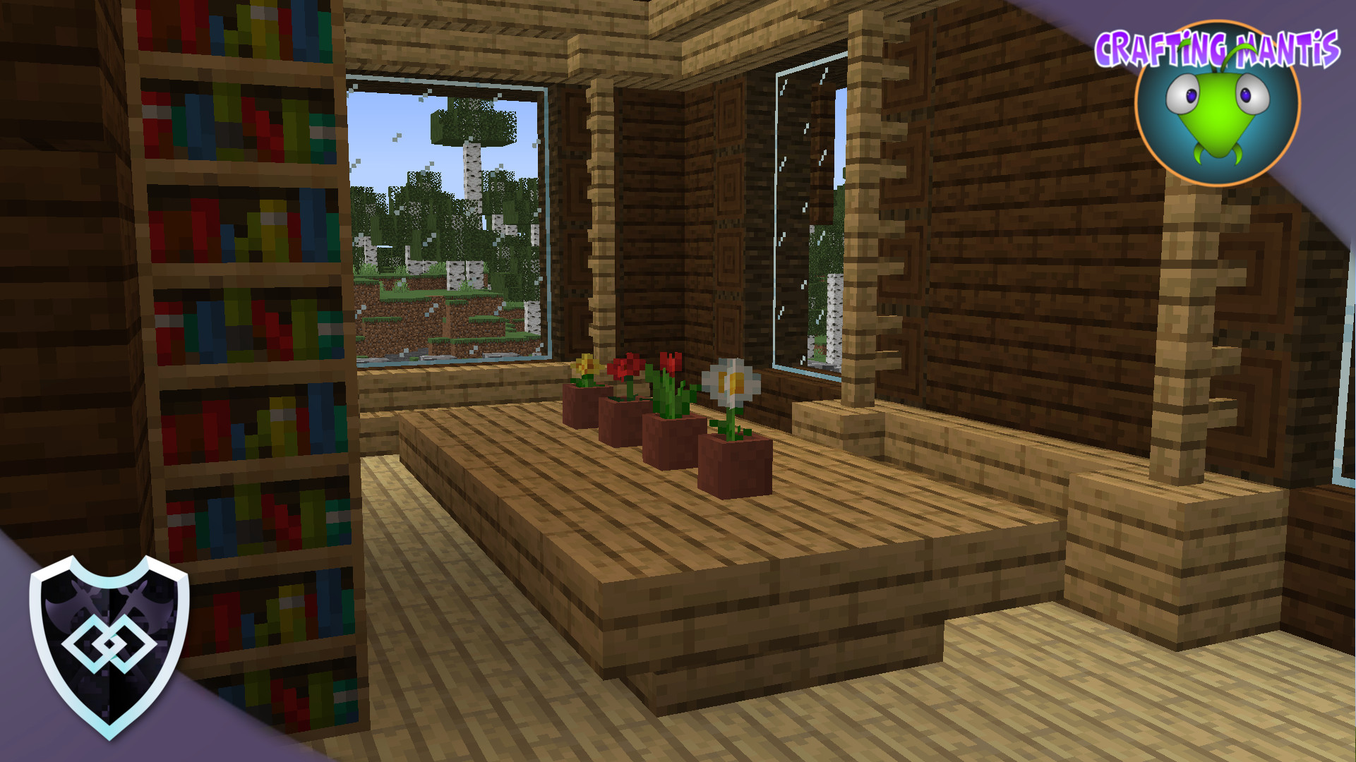 Minecraft Obsidian Mansion